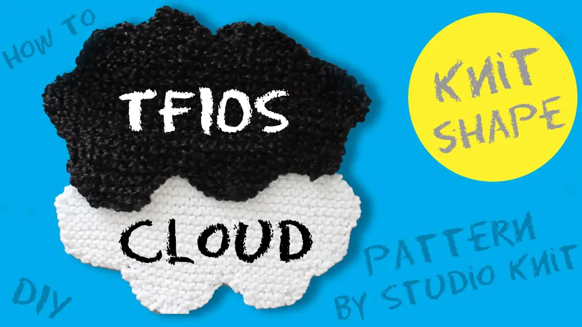 How to Knit a Cloud Shape Pattern - Studio Knit