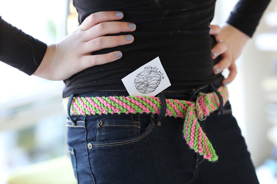 Knit Belt Pattern