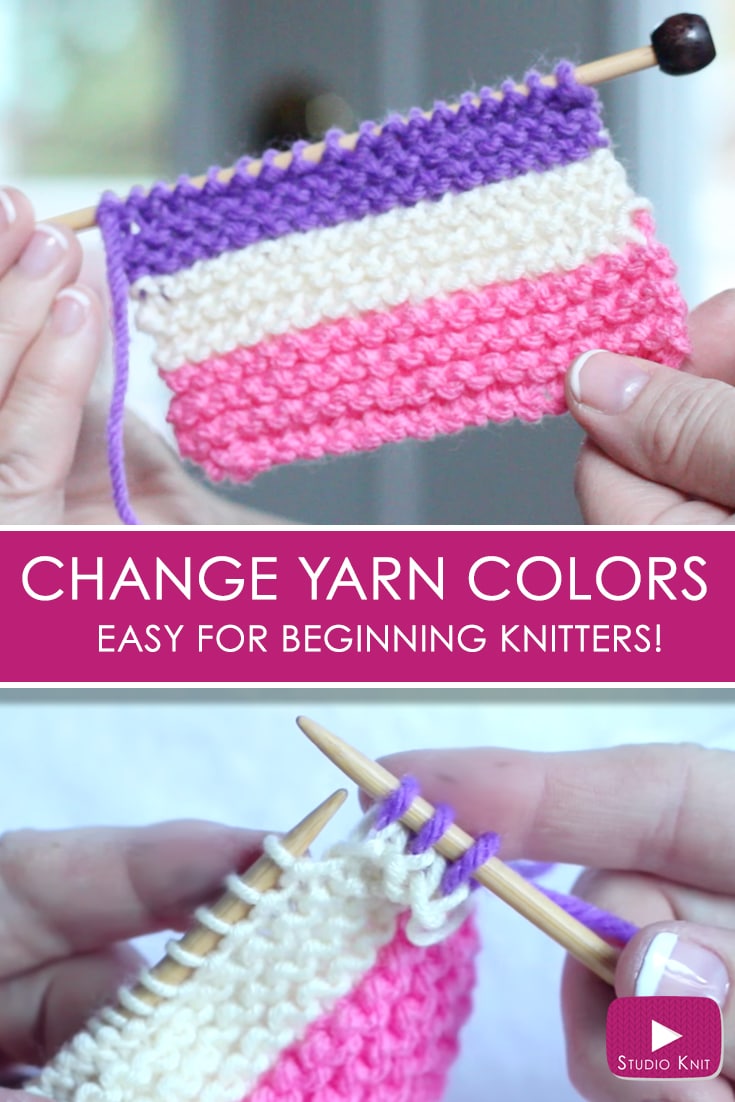 How To Change Yarn In Knitting Projects Studio Knit