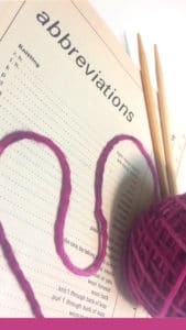 Knitting Abbreviations + Stitch Glossary | Studio Knit