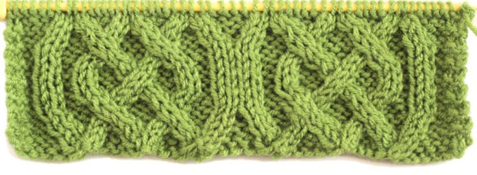 Celtic Cable Saxon Braid Knitting Pattern - Studio Knit