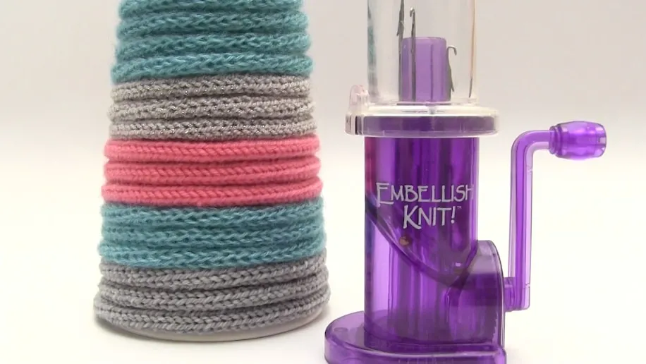 Make I-Cords with Embellish Knit Tool - Studio Knit