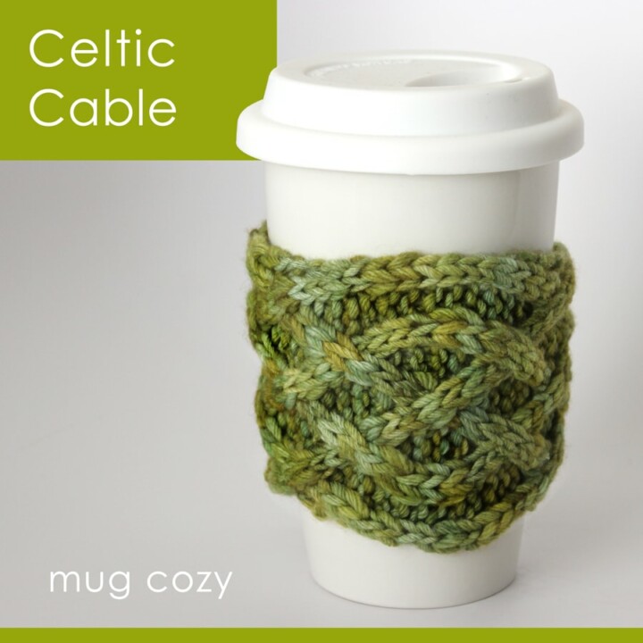Celtic Cable Saxon Braid Knitting Pattern - Studio Knit