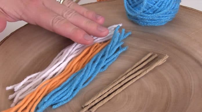 Fiber Feather Dreamcatcher DIY Craft - Studio Knit