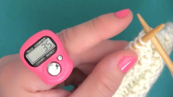Knitting with a Digital Row Counter - Studio Knit
