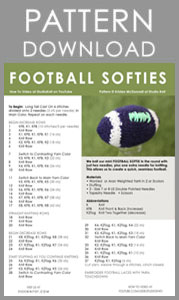 How to Knit Football | Super Bowl DIY | Studio Knit