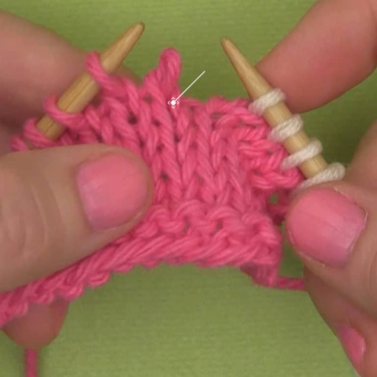 How to Knit Below Technique - Studio Knit