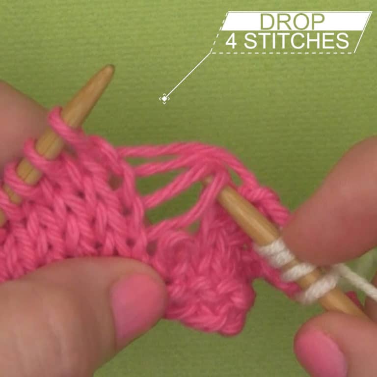 How to Knit Below Technique - Studio Knit