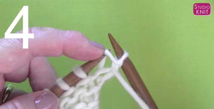How to Purl Stitch Knitting Technique - Studio Knit