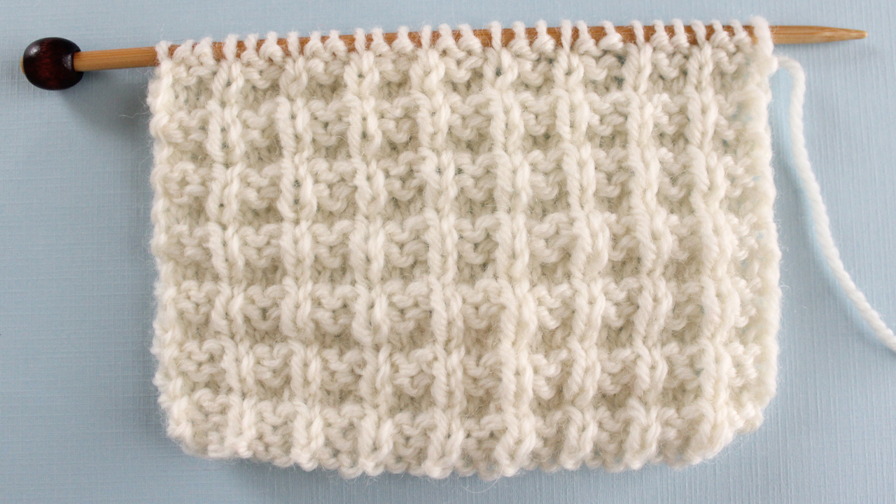 Knit Stitch Patterns for Absolute Beginning Knitters | Studio Knit