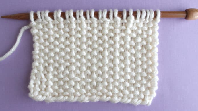Linen Stitch Knitting Pattern - Studio Knit
