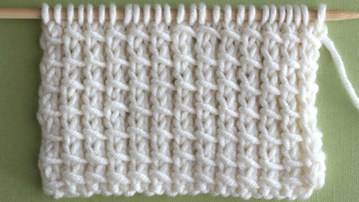Bamboo Stitch Knitting Pattern - Studio Knit