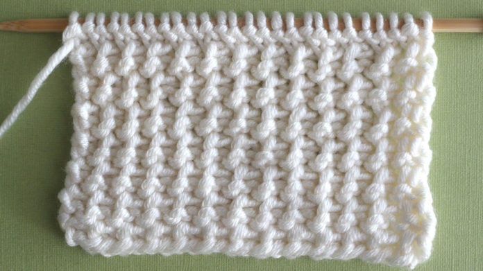 Bamboo Stitch Knitting Pattern - Studio Knit