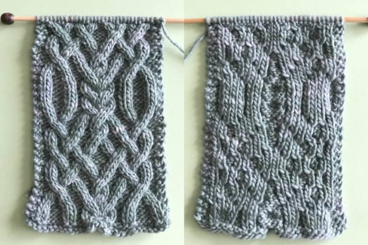 Fancy Celtic Cable Knitting Pattern - Studio Knit