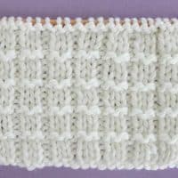 Pique Rib Stitch Knitting Pattern for Beginners | Studio Knit