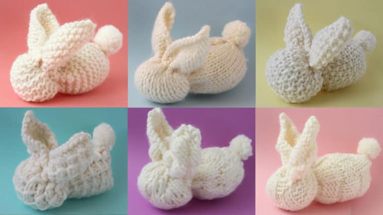 How to Knit a Bunny from a Square - Studio Knit
