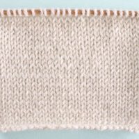 Stockinette Stitch Knitting Pattern for Beginners | Studio Knit