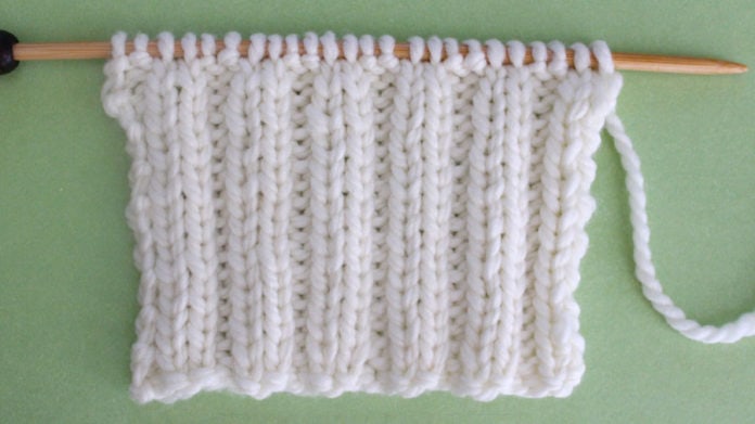 2x2 Rib Stitch (Knitting Pattern) | Studio Knit