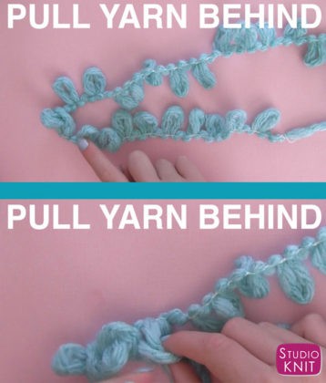 How to Hand Knit with Loop Yarn - Studio Knit