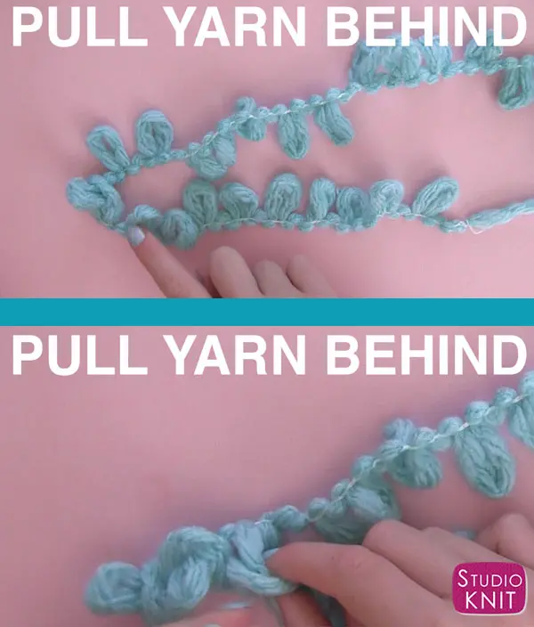 How to Hand Knit with Loop Yarn - Studio Knit