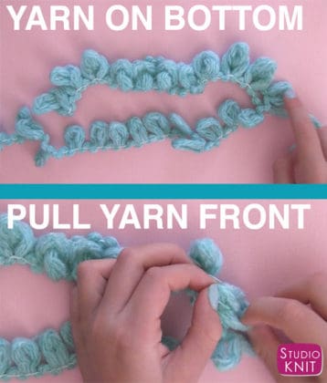 How to Hand Knit with Loop Yarn - Studio Knit