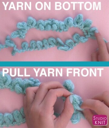 How to Hand Knit with Loop Yarn - Studio Knit