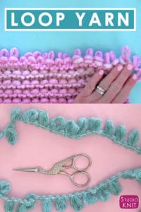 How to Hand Knit with Loop Yarn | Studio Knit