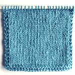 Stockinette Stitch Knitting Pattern for Beginners - Studio Knit
