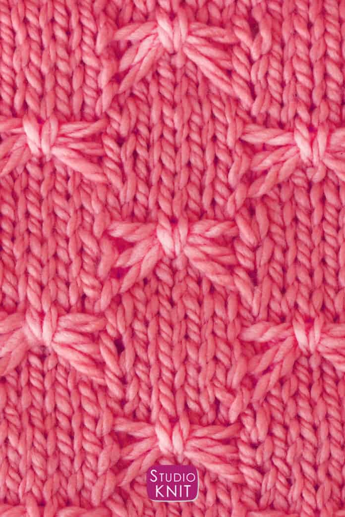 Butterfly Stitch Knitting Pattern - Studio Knit