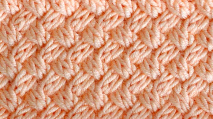 Diagonal Basket Weave Cable Stitch Knitting Pattern | Studio Knit