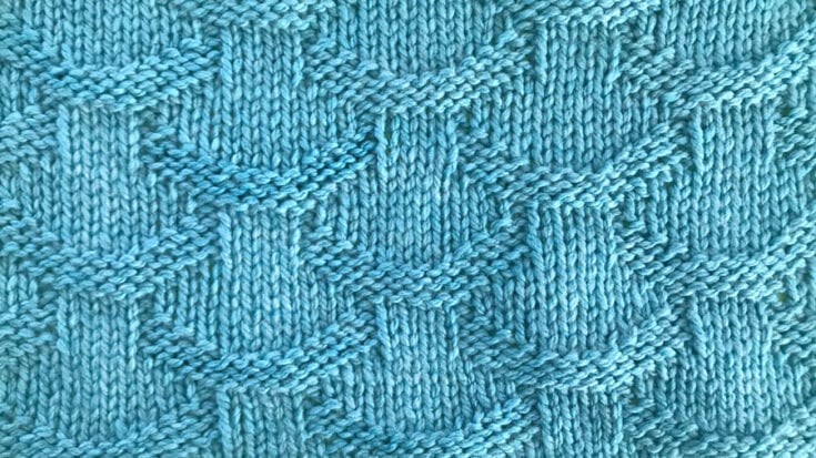7 Knit Basketweave Stitch Variations - Studio Knit