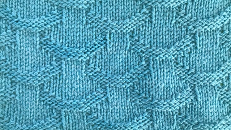7 Knit Basketweave Stitch Variations - Studio Knit