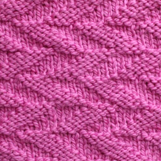 Diagonal Knit Stitch Collection - Studio Knit