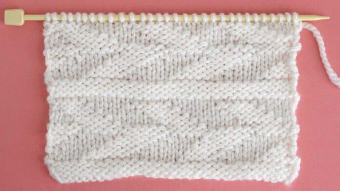 Embossed Leaf Stitch Knitting Pattern | Studio Knit