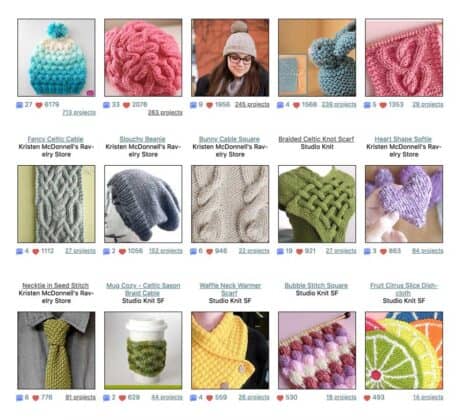 Easily Find Ravelry Free Patterns - Studio Knit