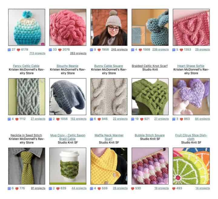Easily Find Ravelry Free Patterns - Studio Knit