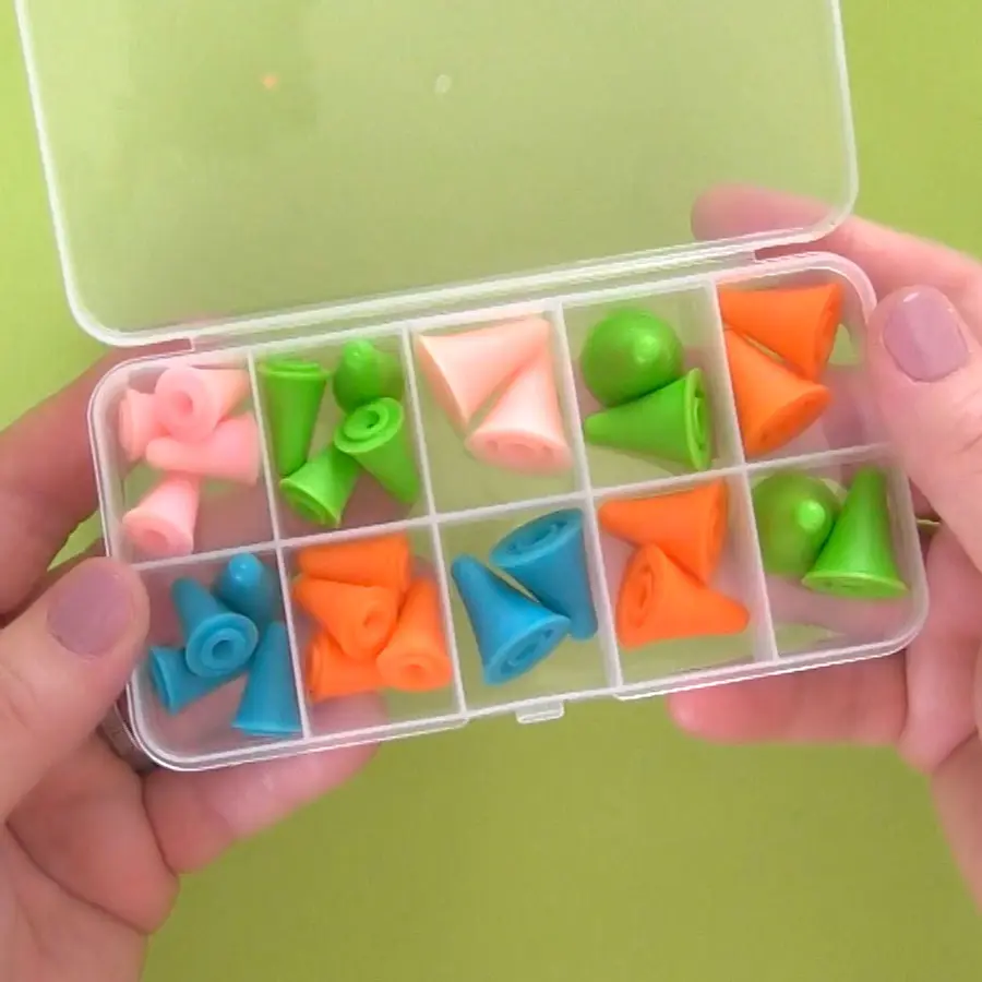 Prevent Mistakes with Knitting Needle Point Protectors - Studio Knit