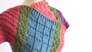 Easy Color Block Scarf Knitting Pattern | Studio Knit