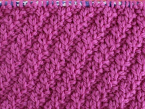 2x2 Rib Stitch Knitting Pattern for Beginners - Studio Knit