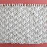 Double Moss Stitch Knitting Pattern for Beginners - Studio Knit