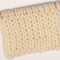 Double Stockinette Stitch Knitting Pattern | Studio Knit