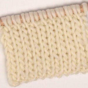 Double Stockinette Stitch Knitting Pattern | Studio Knit