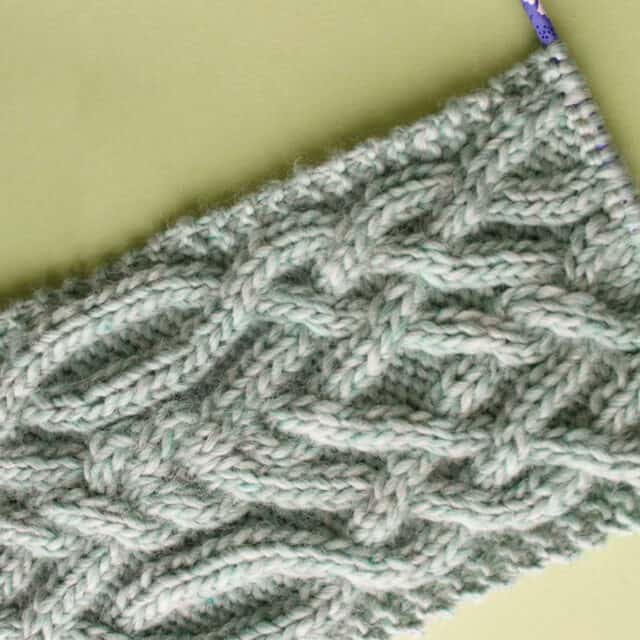 Celtic Cable Saxon Braid Knitting Pattern - Studio Knit