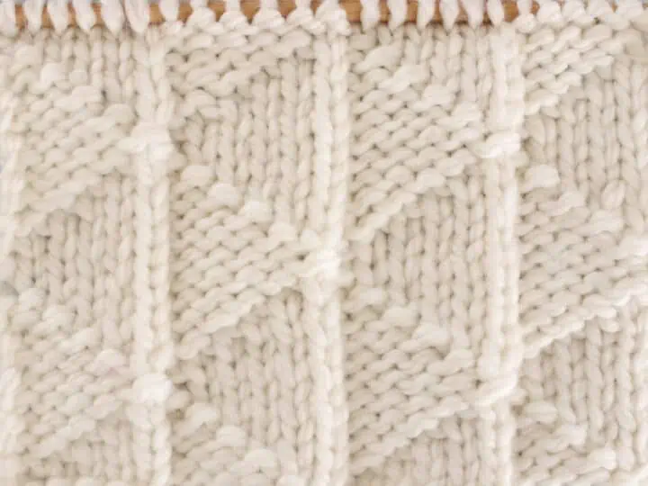 Irish Moss Stitch Knitting Pattern - Studio Knit