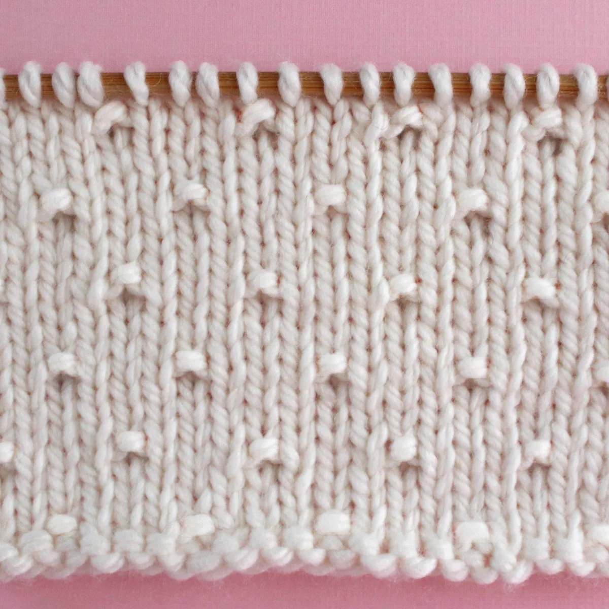 Irish Moss Stitch Knitting Pattern - Studio Knit