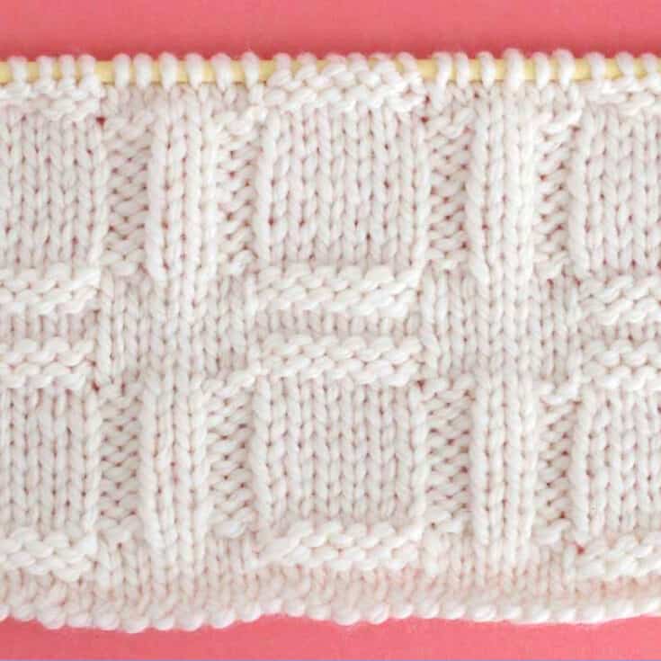 Easiest Seed Stitch Knitting Pattern for Beginners - Studio Knit