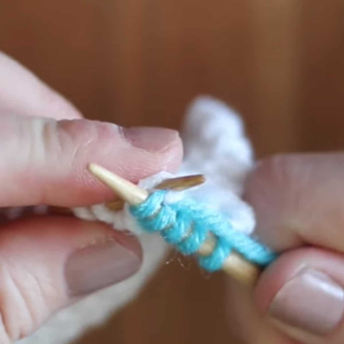 Knit Front and Back Increase Stitch KFB (Knitting Technique) – Studio Knit