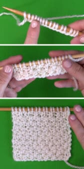 Irish Moss Stitch Knitting Pattern - Studio Knit