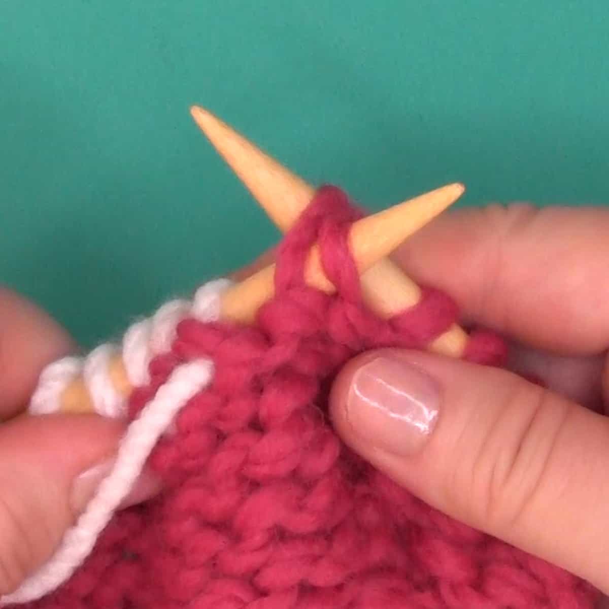 P2Tog Knitting • Purl Two Together Decrease - Studio Knit