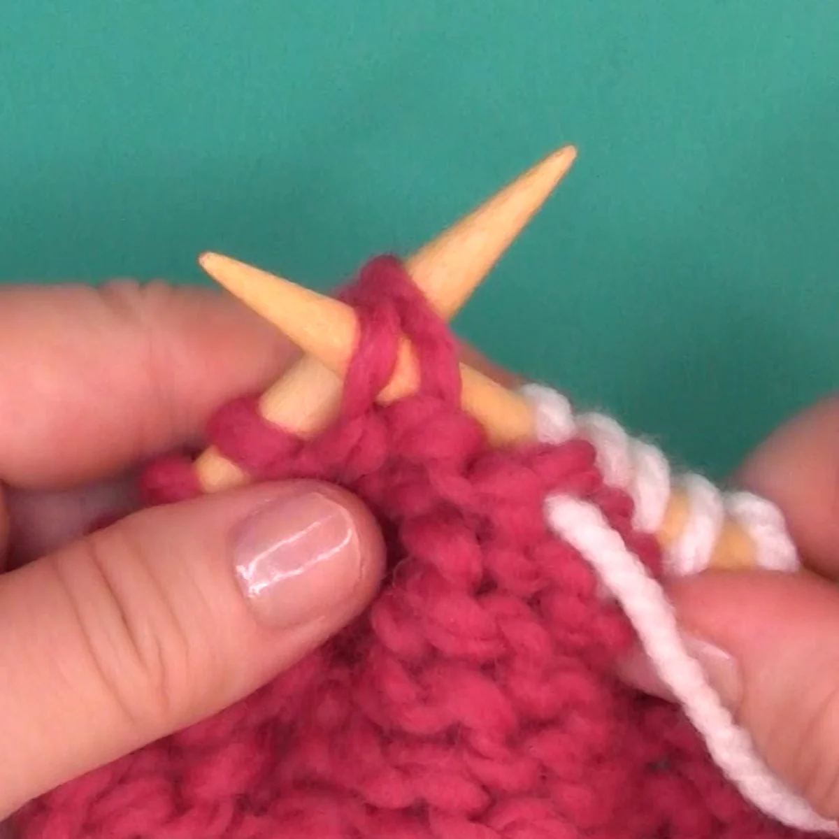 P2Tog Knitting • Purl Two Together Decrease - Studio Knit